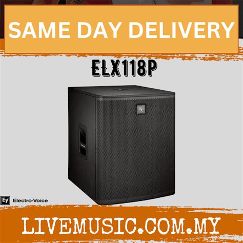 Ev Electro Voice Elx118p 700w 18 Powered Subwoofer Elx 118p Elx 118p Shopee Malaysia