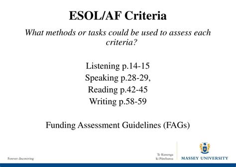 Ppt Esol Assessment Powerpoint Presentation Free Download Id4394221