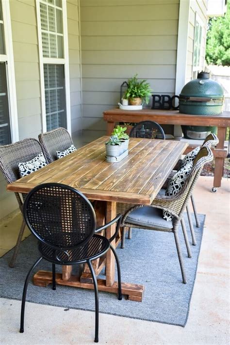 Diy Outdoor Dining Table