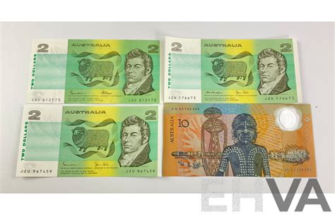 Australian Bank Notes Including Lot 1544842 Ehva