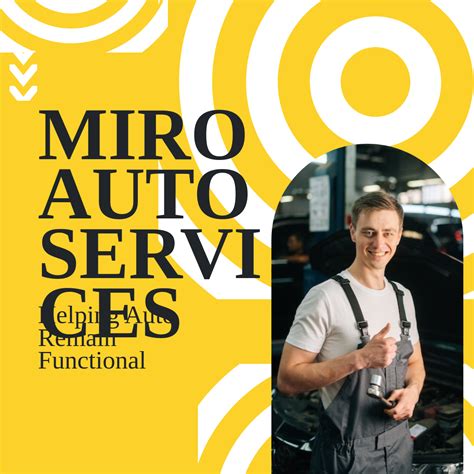 Free Auto Services Linkedin Post Template To Edit Online