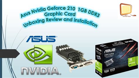 Asus Nvidia Geforce 210 1GB DDR3 Graphic Card unboxing Review and ...