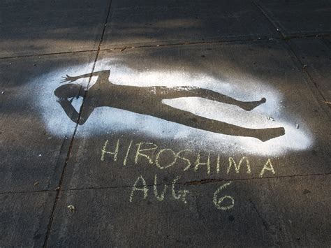 Hiroshima Victims Shadows