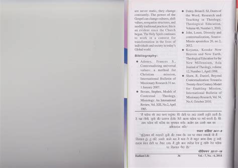 Pdf Contextualization Of The Gospel