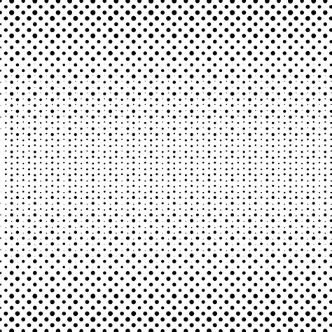 Vertical Gradient Halftone Dots Background Pop Art Template Texture