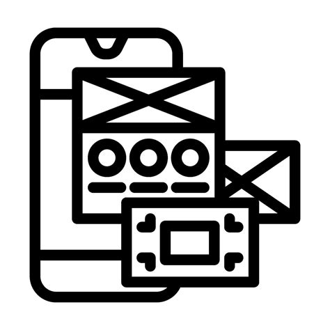 Usability Ux Ui Design Line Icon Vector Illustration 41500609 Vector