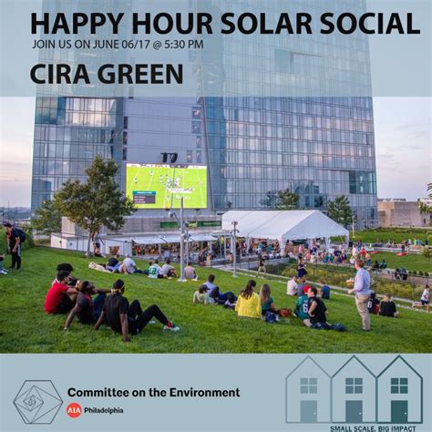 Summers Best Happy Hour Aia Philadelphia Committee On The Environment