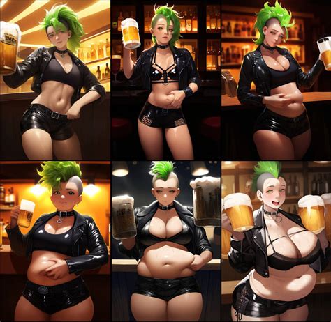 Beer Belly Punk Weight Gain Sequence By Sirneapolitan On Deviantart