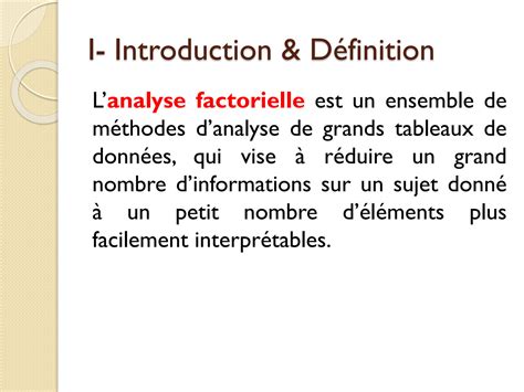 Solution Analyse Factorielle Studypool