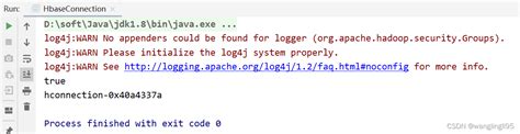 在idea使用hbase Java Api连接idea连接hbase Csdn博客