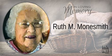 Ruth M Monesmith