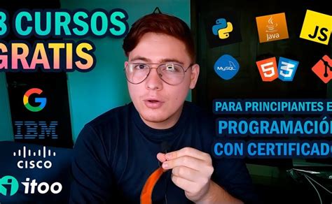 8 Cursos Gratis De ProgramaciÓn Para Principiantes Con Certificado 2022