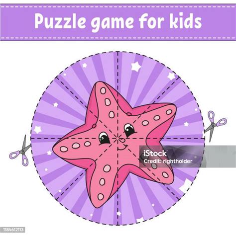 아이들을위한 퍼즐 게임 교육 개발 워크 시트 아이들을위한 게임을 학습 활동 페이지 유아용 유치원 수수께끼 귀여운 만화 스타일의 간단한 평면 고립 벡터 일러스트 0명에 대한