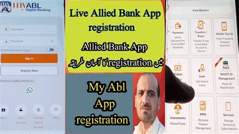 Allied Bank App Registration 2023how To Register My Abl Appallied