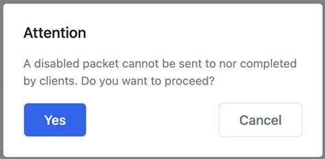 Disable Forms And Packets Zentake