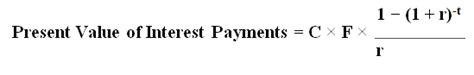 How To Calculate Present Value Of A Bond
