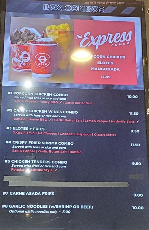 Online Menu Of Zero Degrees Restaurant Glendale Arizona 85308 Zmenu