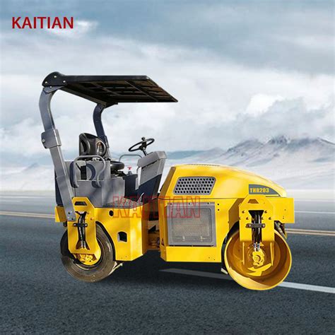 Road Roller Compactor 3 Ton Hydraulic Compactor Mini Road Construction