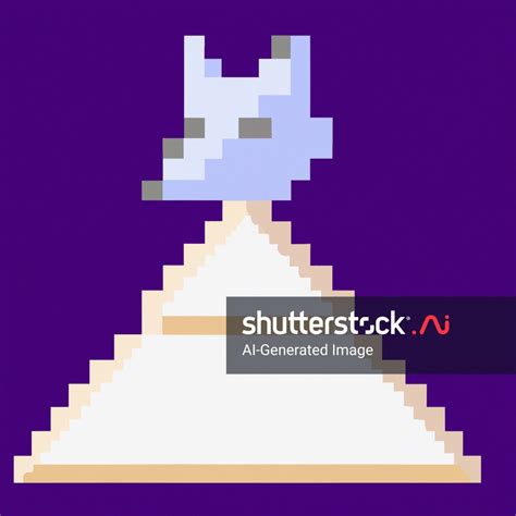 Pixel Art Vectorstyle Image Pyramid Ears Ai 생성 이미지 2276882513 Shutterstock