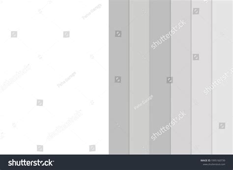 Rectangle Grey Combination Shadow Effect Background Stock Vector