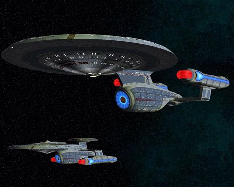 Ambassador And Apollo Class Starships In Star Trek Voyager