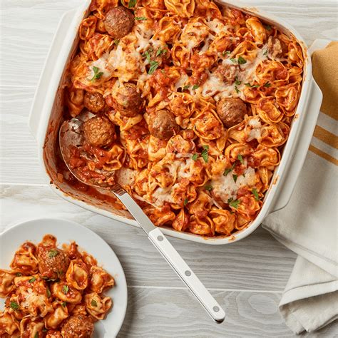 Tortellini And Meatball Bake Recipe Buitoni