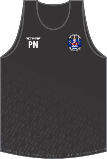 Burton Rugby Fc Naples Vest Tag Sportswear