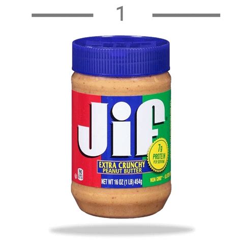 خرید و قیمت کره بادام زمینی کرانچی جیف Jif وزن 454 گرم از غرفه سوهان کالا