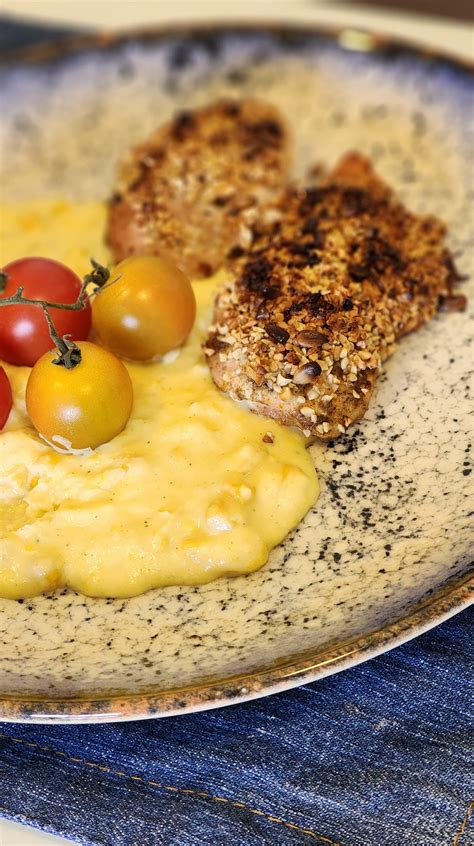 Frango Em Crosta De Xerem E Creme De Milho Blog Confiança