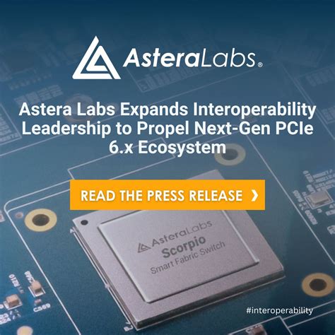Astera Labs Expands Pcie 6 X Interop With Scorpio Fabric Switches