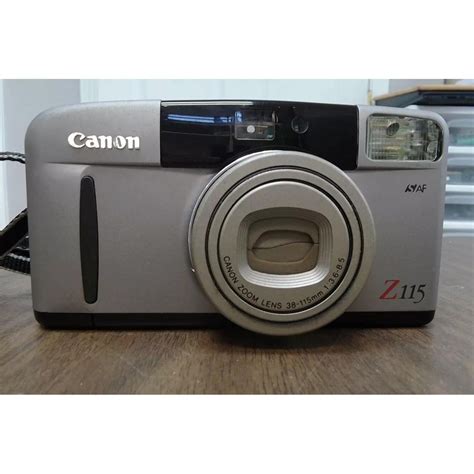 Canon Sure Shot Z115 Point And Shoot 38 115mm Film Camera Tested Working