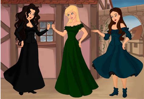 The Black Sisters By Dracomalfoylover69 On Deviantart