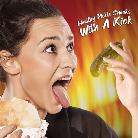 Mrs Kleins Large Hot Pickles Bold Spicy Dill Snack With Natural Ingredients Kosher Low