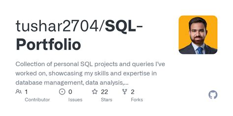 Github Tushar2704sql Portfolio Collection Of Personal Sql Projects And Queries Ive Worked