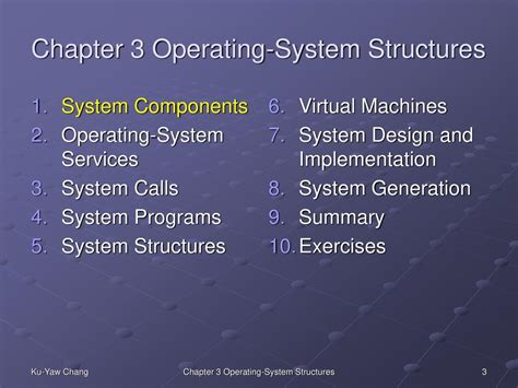 operating system concepts ppt download