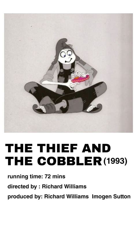 The Thief And The Cobbler Minimalist Poster Animated Movie Posters