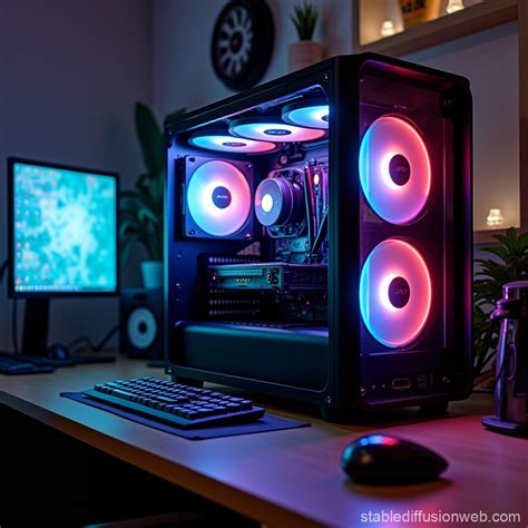 Computer Interior Stable Diffusion Online