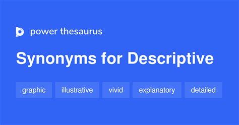 Descriptive Synonyms 508 Similar Words And Phrases
