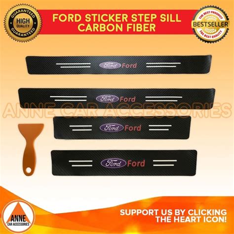 Ford Sticker Side Stepsill Car Door Sill Protector 4pcsset Lazada Ph