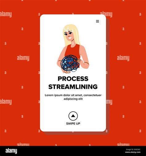 Optimization Process Streamlining Vector Stock Vector Image And Art Alamy