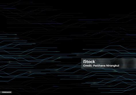 블루 회로 블랙 디자인 현대 미래 기술 배경 벡터 일러스트 레이 션에 밝은 추상 0명에 대한 스톡 벡터 아트 및 기타 이미지 0명 Cpu 개념 Istock