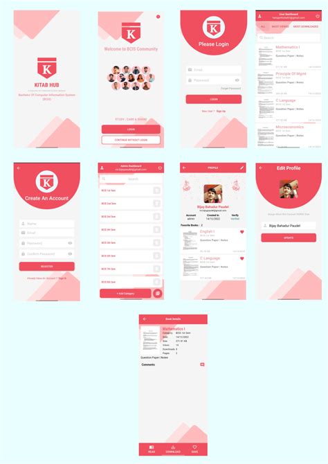 design and develop a custom ebook android app with firebase support by