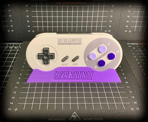Controller Stand Super Nintendo Snes 8bitdo Snes30 3d Printed Etsy