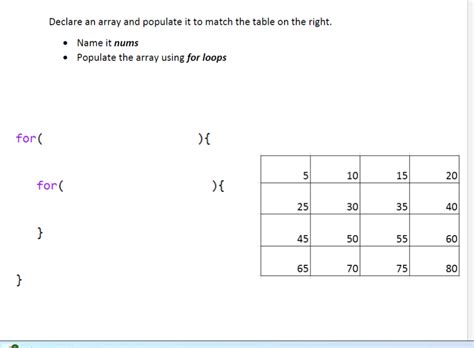 Solved Int Nums New Int 2 3 Int X Numslength