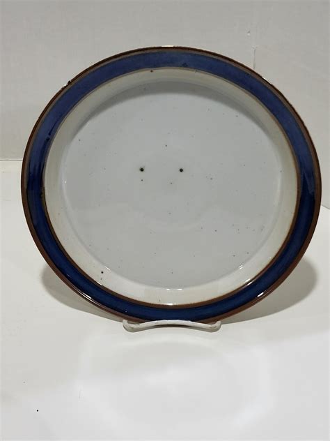 Dansk Blue Umber Niels Refsgaard Denmark 10 Dinner Plates Used Etsy