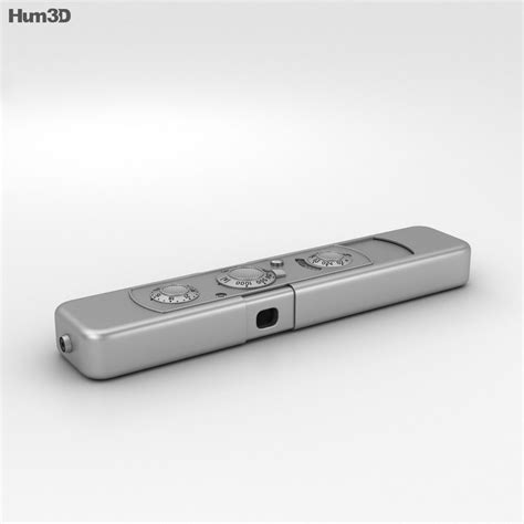 Minox C 3d Model Download Photo Camera On