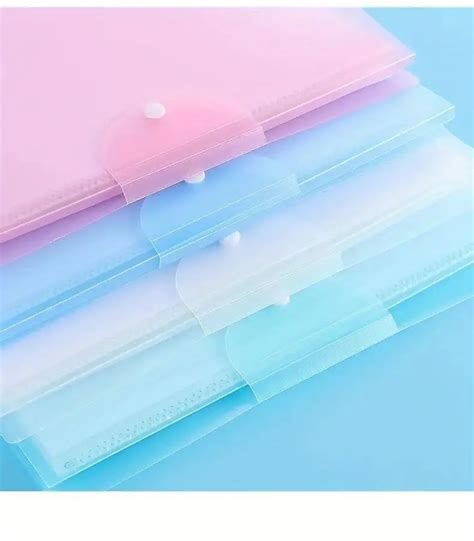 1pc a3 검사지 클립 학생 멀티 레이어 투명 삽입 데이터 북 문구 보관 및 정리 파일 포켓 시험지 클립 사무용품and학용품