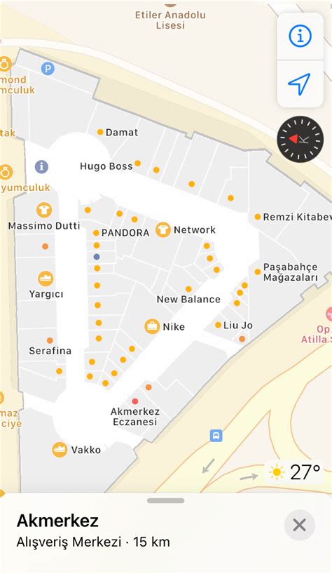 Apple Haritaların Iç Mekan Harita özelliği Türkiyede Sihirli Elma