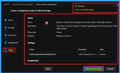 Enable Or Disable Task Manager End Process Policy In Ms Edge Browser