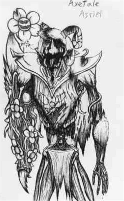 Axetale Asriel Graphic Content Warning Wiki Undertale Aus Amino